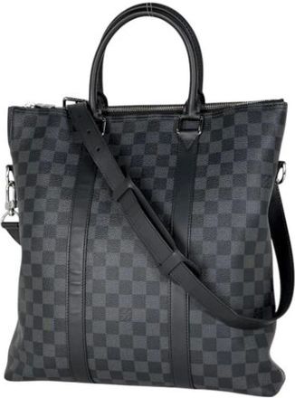 Louis Vuitton Pre-owned Toile sacs-louis-vuitton - Homme - Pre-owned - Noir - Taille: ONE Size