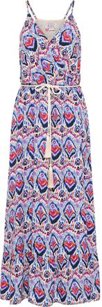 Izia Maxikleid mit Allover-Print Damen Blau Mehrfarbig