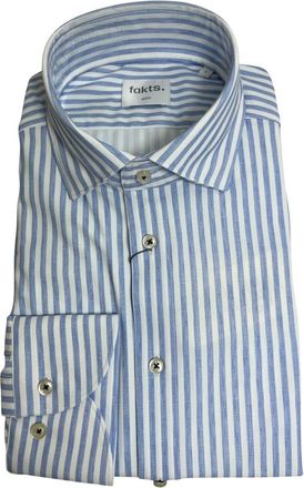 Fakts Homme, Chemises, Multicolore, Taille: S 6443 Shirt Coupe Slim Loisirs