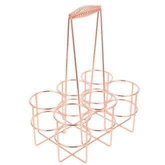 Holibanna Handlicher Bierflaschentr&auml;ger aus Robustem Eisen mit Rutschfestem Griff Bierdosenhalter f&uuml;r Bar und Party Praktischer Getr&auml;nketr&auml;ger f&uuml;r Sicheren Tran