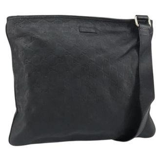 Gucci Pre-owned Leder Crossbody Bag - - Pre-owned - Damen - Schwarzk - ONE SIZE