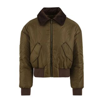 Aspesi Bomber Rewind - Femme - Vestes - Vert - Taille: 42 FR