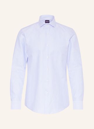HUGO BOSS Hemd Hank Slim Fit blau