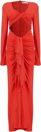 CHRISTOPHER ESBER Femme, Robes, Orange, Taille: 34 FR Vivenda Dress