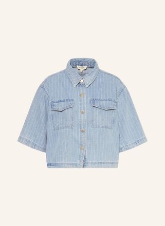Grace & Mila Grace & Mila Jeansbluse Vita blau