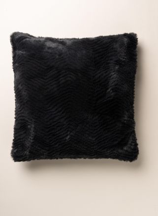 Aigner Aigner Kunstfell-Dekokissenh&uuml;lle Lux grau