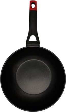 Pyrex OPTIMA + Wok aus geschmiedetem Aluminium, 28 cm