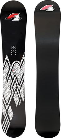 F2 Snowboard Rental Machine 168xw cm Schwarz
