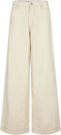 Lollys Laundry Femme, Pantalons, Beige, Taille: 46 FR Pantalon Zolall