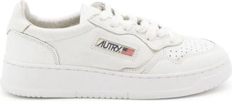Autry Low-Top Sneaker - Medalist Panelled Sneakers - Gr. 36 (EU) - in Wei&szlig; - f&uuml;r Damen