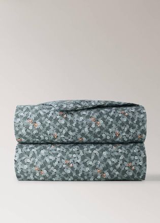 Mango Housse de couet samuelle vert - Home - Lit 90 cm - MANGO HOME