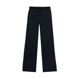 Ines De La Fressange Femme, Pantalons, Bleu, Taille: 44 FR John cotton trousers