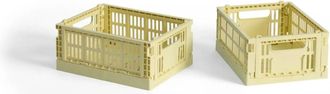 HAY Cagettes pliables Crate - Set de 2 Hay