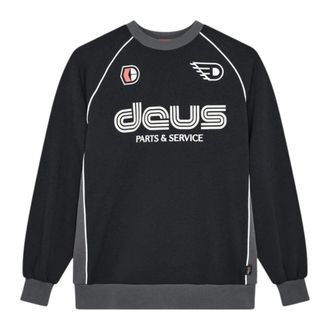 Deus Power Shift Crew - - Sweatshirts & Hoodies - Herren - Schwarzk - L