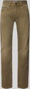 PME Legend Regular Fit Jeans mit Label-Stitching Modell Nightflight