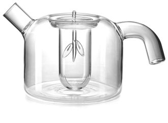 IVV clear teapot h-13 cm diam-24.6 cm lt-1.5