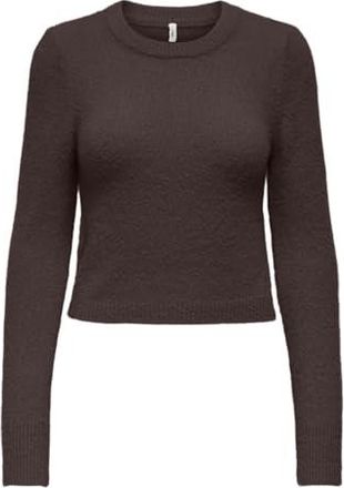 Only Onlpetra LS Pull à col rond CC KNT pour femme, Phoque, M