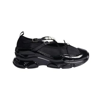 Simone Rocha Criss Cross Tracker Sneakers - Schwarz - - Shoes - Damen - Schwarzk - 40 EU