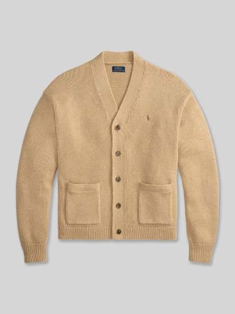 Polo Ralph Lauren Regular Fit Strickjacke aus reiner Baumwolle