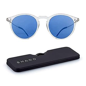 ThinOptics Shado Sunglasses Lunettes de soleil polaris&eacute;es avec protection UV int&eacute;grale Ultra-minces, l&eacute;g&egrave;res et compactes &Eacute;tui magn&eacute;tique inclus