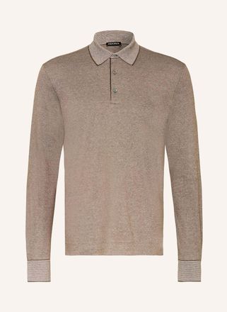 Ermenegildo Zegna Zegna Jersey-Poloshirt braun