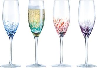 Anton Studio Designs ASD10119 Fl&ucirc;te &agrave; mouchoir en verre, Multicolore