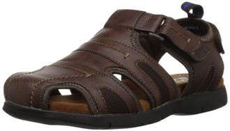 Nunn Bush Herren Rio Grande Fischer-Sandalen mit Geschlossener Zehenpartie Fischersandale, Hellbraun, 43 EU