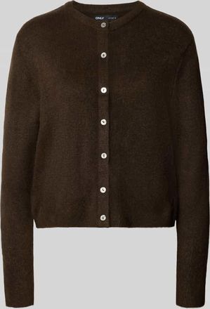 Only Loose Fit Strickjacke mit Rundhalsausschnitt Modell SIMONI