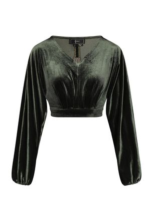 Faina Bluse Damen gr&uuml;n