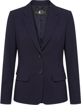Luisa Cerano Damen Blazer aus Techno-Sabl&eacute;