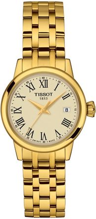 Tissot Classic Dream 28mm, Schweizer Quarzwerk, Gold Damenuhr T129.210.33.263.00