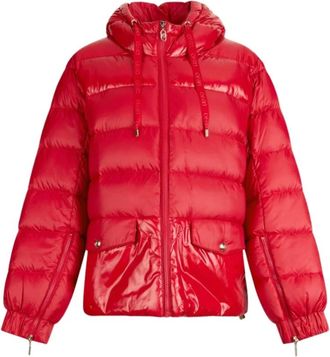 Liu Jo Femme, Vestes, Rouge, Taille: 38 FR Veste matelass&eacute;e en nylon