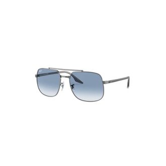 Ray-Ban unisex, Accessoires, Gris, Taille: 56 MM Lunettes de soleil carr&eacute;es