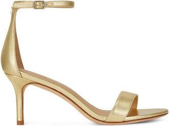 Lauren Ralph Lauren Sandalen Allie Mid 802978207002 Goldfarben