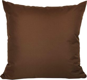 JACK 50x50cm Outdoor Lounge Kissen Dekokissen inkl. XXL-Füllung Wasserabweisend Sitzkissen Garten Stuhl Lotus Effekt, Farbe:Braun