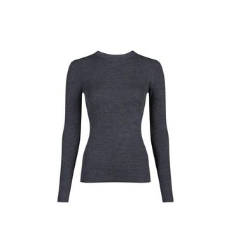 Tibi Pull droit col rond d&eacute;coupes dos en laine