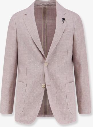 Lardini Roma pure virgin wool and linen blazer - LARDINI - gender_Man