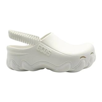 GCDS Gcds, Homme, Chaussures, Blanc, Taille: 37 EU Clogs