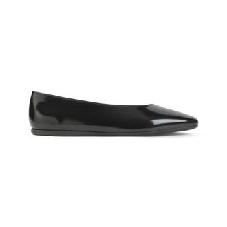 Prada Ballerinas aus geb&uuml;rstetem Leder - - Shoes - Damen - Schwarzk - 36 EU