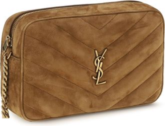 Saint Laurent Camera Loulou Shoulder Bag - Brown