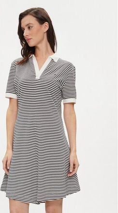 Tommy Hilfiger Sommerkleid WW0WW41567 Dunkelblau Regular Fit