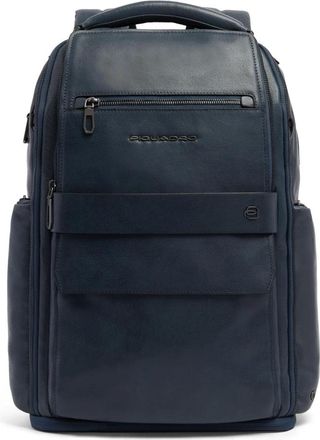 Piquadro Homme, Sacs, Bleu, Taille: ONE Size Sac &agrave; dos de voyage avec ports USB et USB Type-C