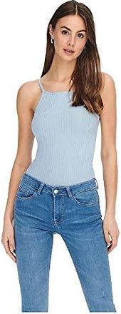 Jacqueline de Yong JDYFRANSISKA S/L Top JRS Noos T-Shirt &agrave; Bretelles pour Femme Cashmere Blue, XXL