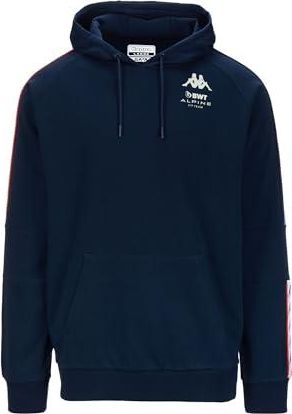 Kappa Sweat à Capuche 222 Banda BWT Alpine F1 Team - Homme - Bleu - Taille L