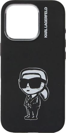 Karl Lagerfeld Handyhüllen - Ikon Sketch iPhone 16 Pro Case - Gr. unisize - in Schwarz - für Damen