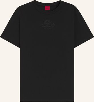 HUGO BOSS Hugo T-Shirts Damacia_8 Regular Fit schwarz