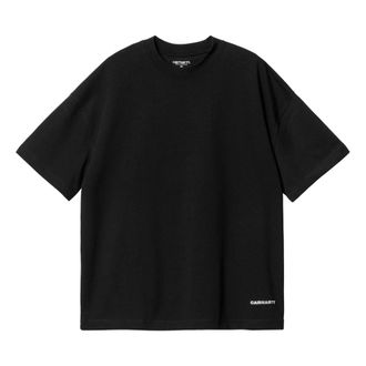 Carhartt Work in Progress Homme, Tops, Noir, Taille: M S/S Link Script T-Shirt