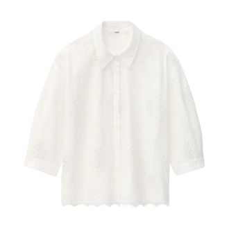 BA&SH Femme, Blouses et Chemises, Blanc, Taille: 42 FR Chemise Muriel