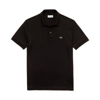 Lacoste Iconic Polo Regular Fit in Verschiedenen Farben - - Tops - Herren - Schwarzk - L
