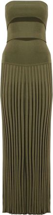 CHRISTOPHER ESBER Femme, Robes, Vert, Taille: 38 FR Sunray Strapless Knit Dress